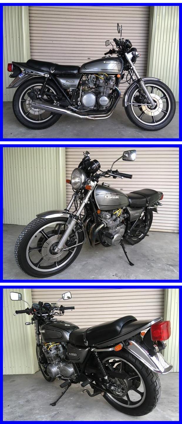 Yahoo!オークション - A204 Z650 KZ650C 左右ステップ 60