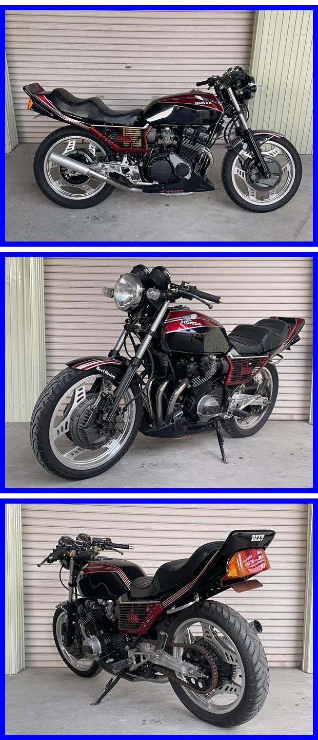 Yahoo!オークション - b515 CBX550F PC04 サイドグリップ グラブバー ...